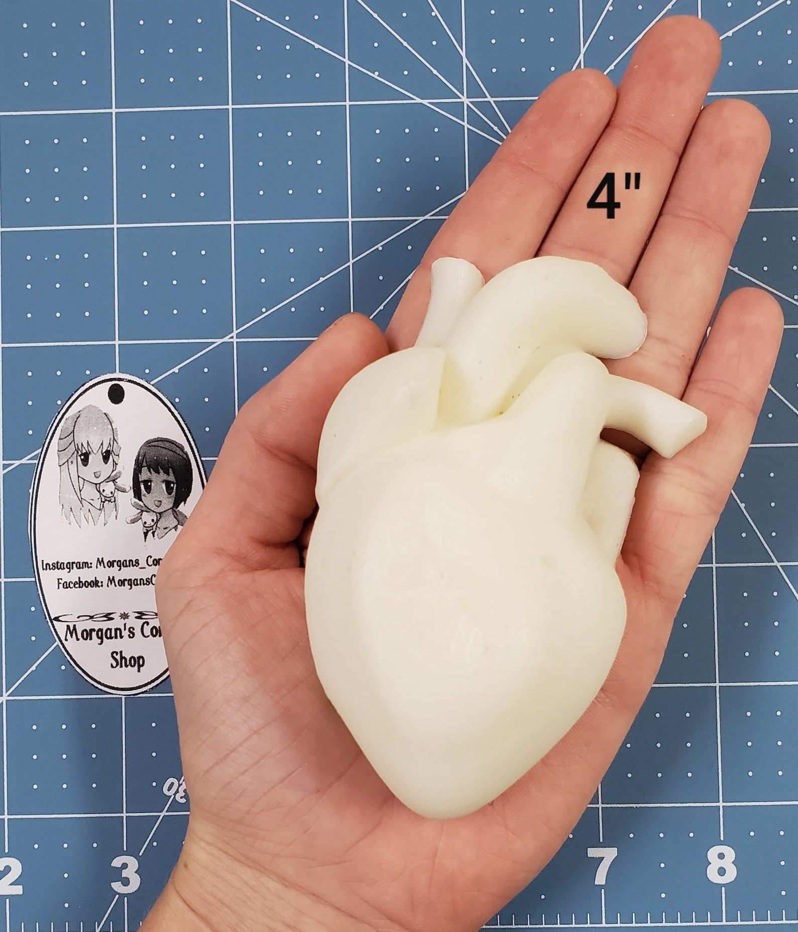 Human Heart Plastic Mold or silicone mold Resin Mold heart | Etsy