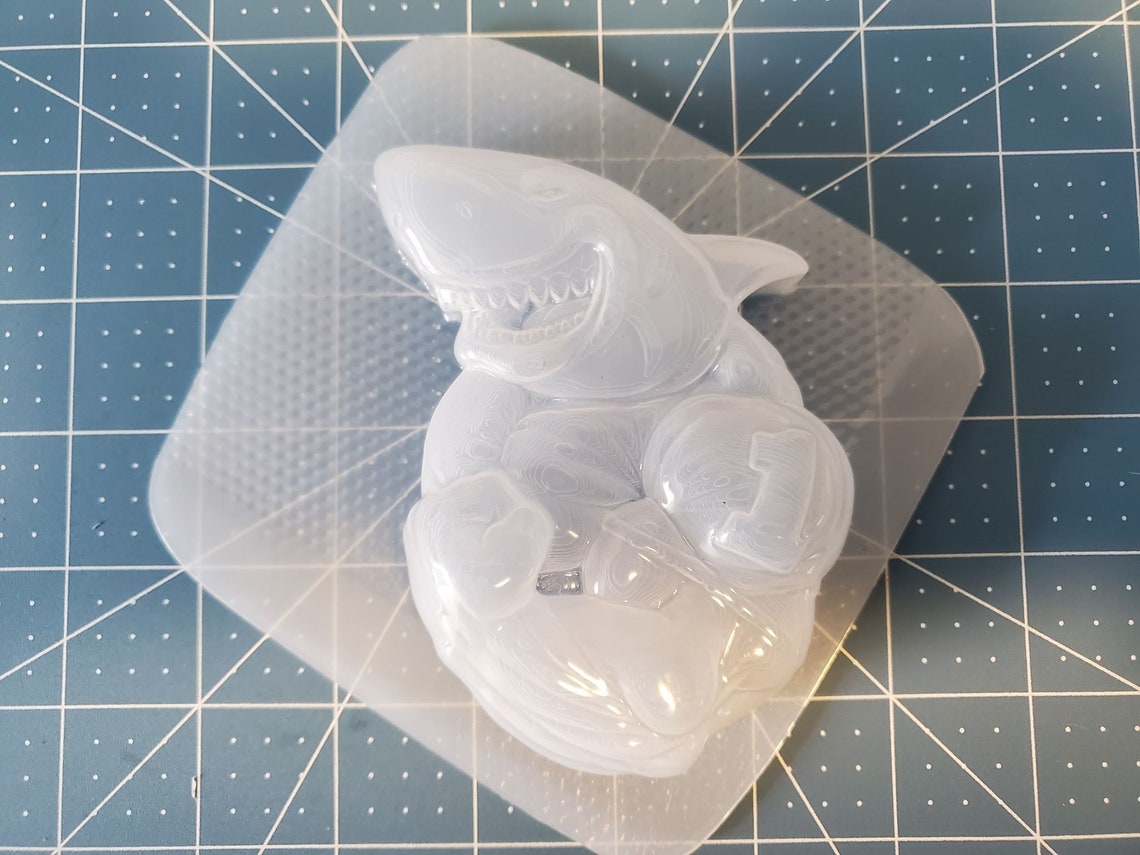 Macho Man Body Builder Plastic Mold or Silicone Mold, Bath Bomb Mold ...