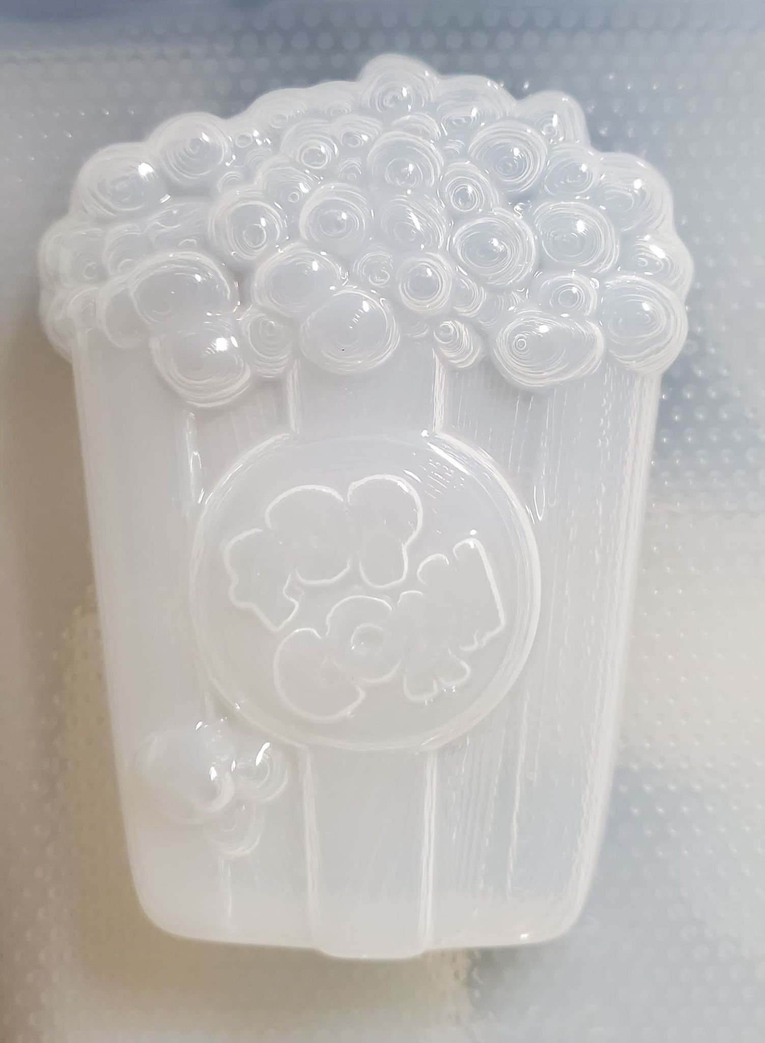 Popcorn Box Plastic Mold or Silicone Mold, Bath Bomb Mold, Soap Mold ...