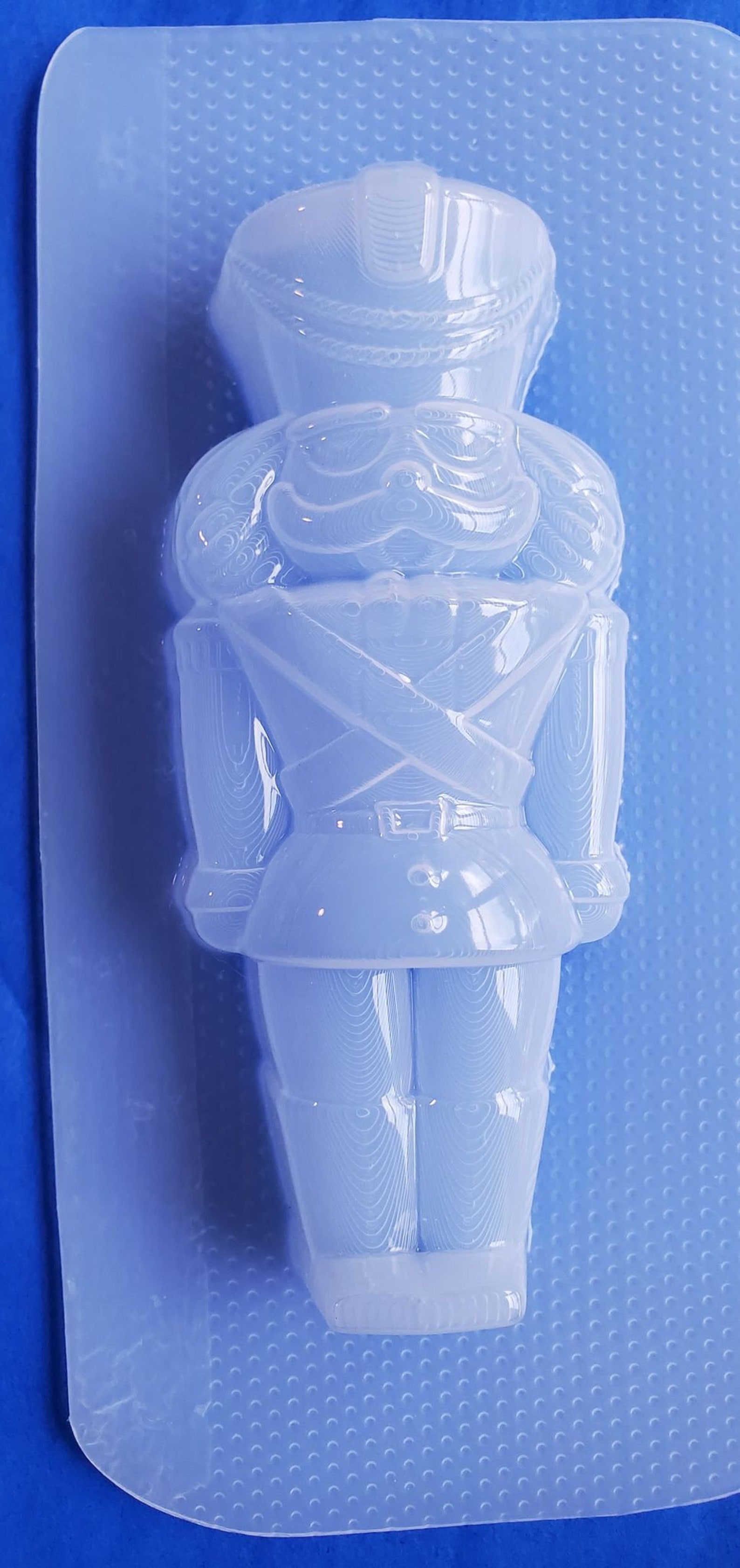 Nutcracker Plastic Mold or Silicone Mold, Bath Bomb Mold, Soap Mold ...