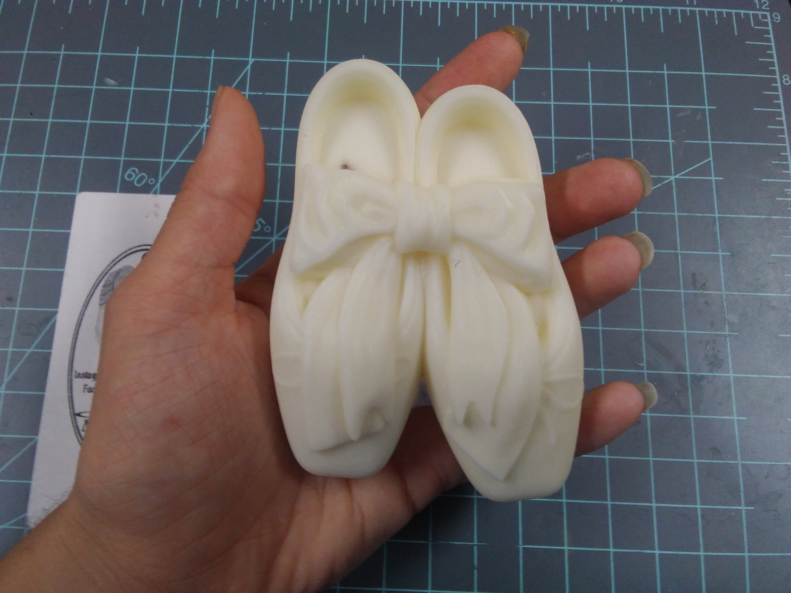 Ballet Slippers Plastic Mold or Silicone Mold Bath Bomb Mold | Etsy