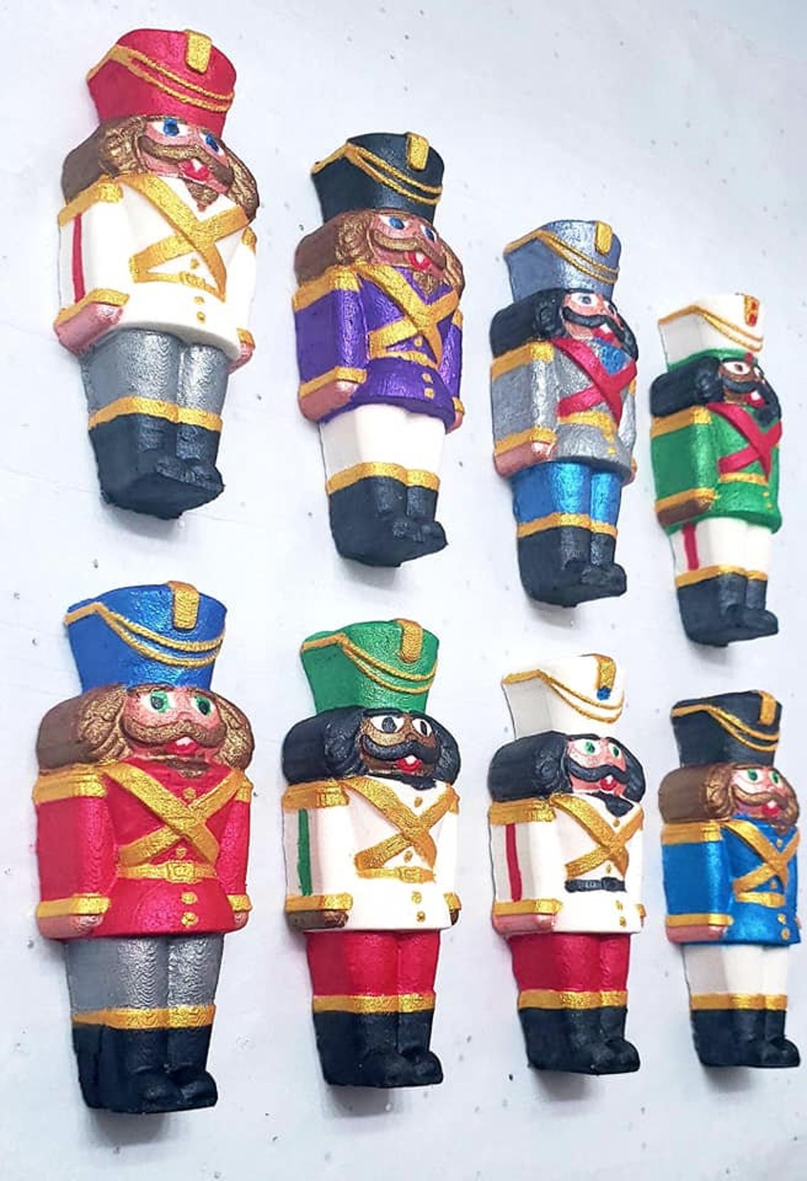 Nutcracker Plastic Mold or Silicone Mold, Bath Bomb Mold, Soap Mold ...