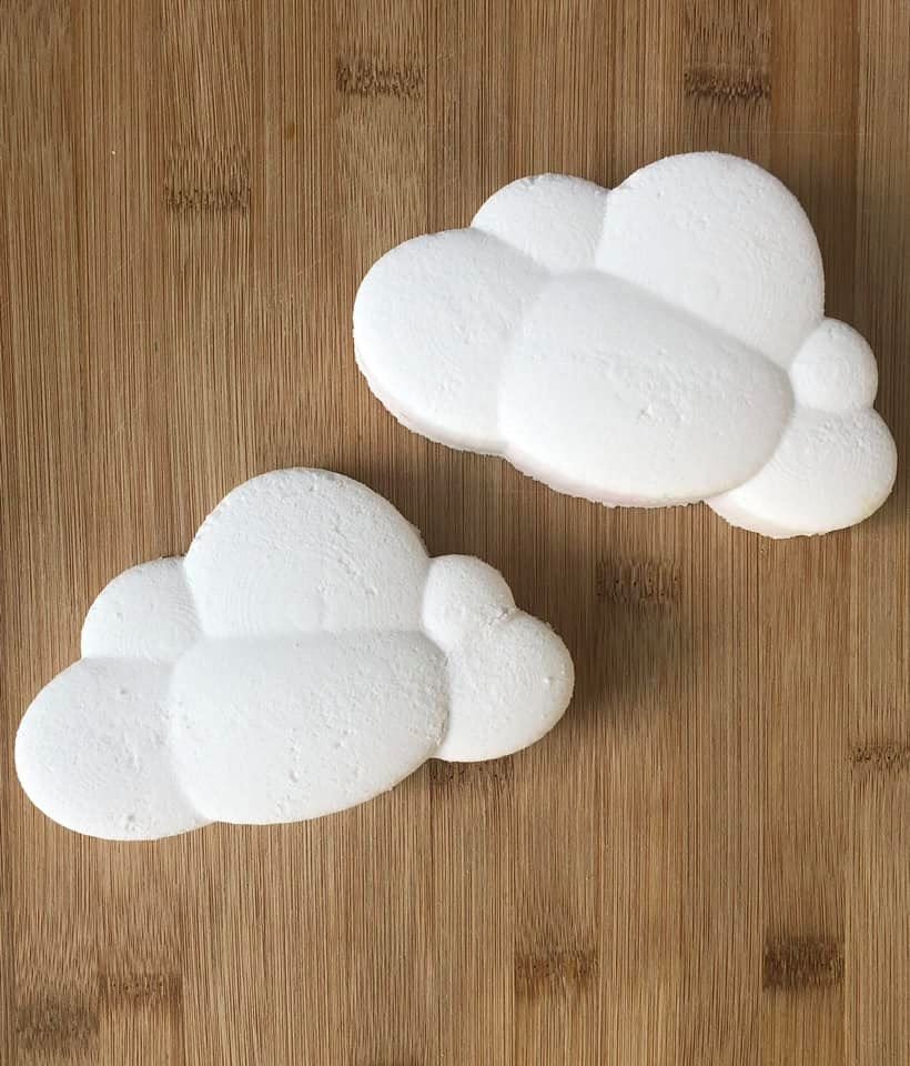 Puffy Cloud Plastic Mold or Silicone Mold cloud Mold resin | Etsy
