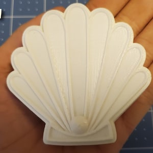 Seashell Plastic or Silicone Mold, Sea Shell Mold, Bath Bomb Mold, Soap ...