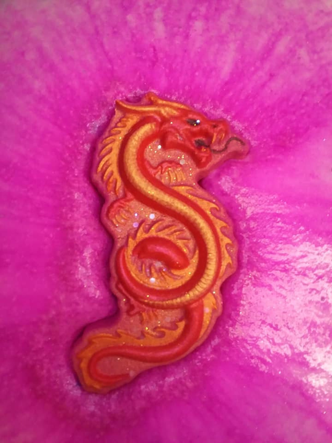 Spiral Dragon Plastic Mold or Silicone Mold, Bath Bomb Mold, Soap Mold ...