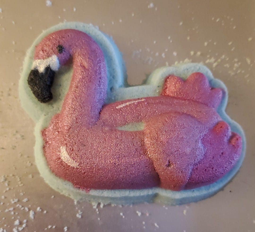 Flamingo Floaty Plastic Mold or Silicone Mold, Bath Bomb Mold, Soap ...