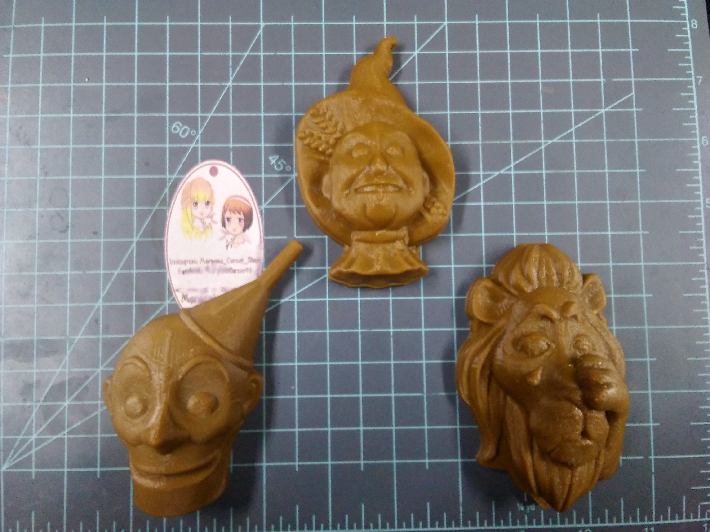 Classic Wonderful Wizard Of Oz Book Character Plastic Mold | Etsy