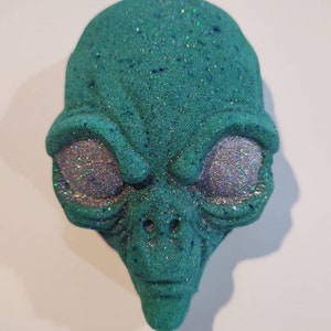 Detailed Alien Head Plastic Mold or Silicone Mold, Bath Bomb Mold, Soap ...