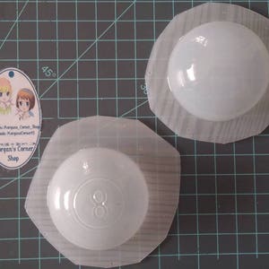 8 Ball Plastic Mold, Billiard Ball Mold, Bath Bomb Mold, Soap Mold ...