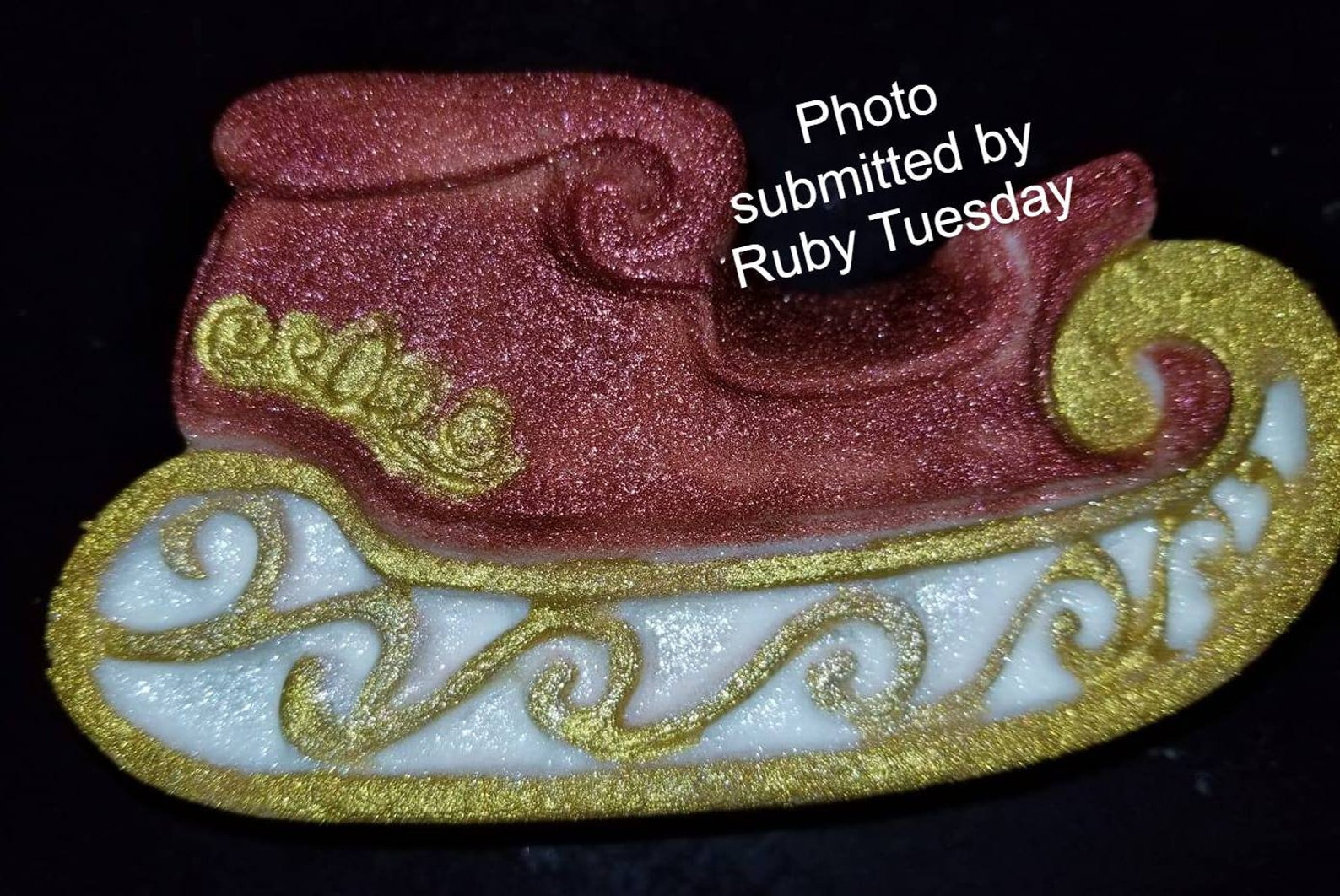 Sleigh Sled Plastic Mold or Silicone Mold Bath Bomb Mold - Etsy