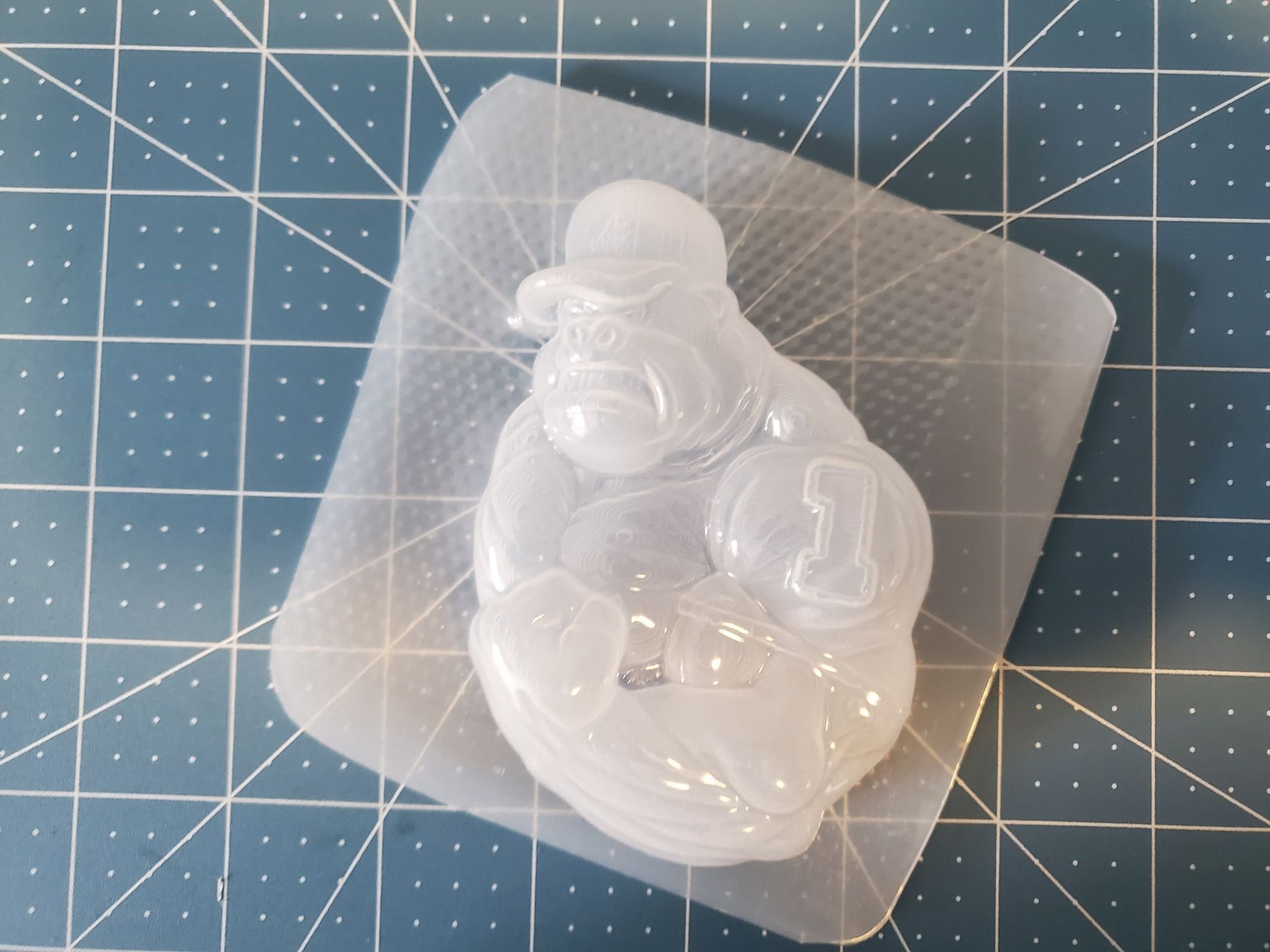 Macho Man Body Builder Plastic Mold or Silicone Mold, Bath Bomb Mold ...