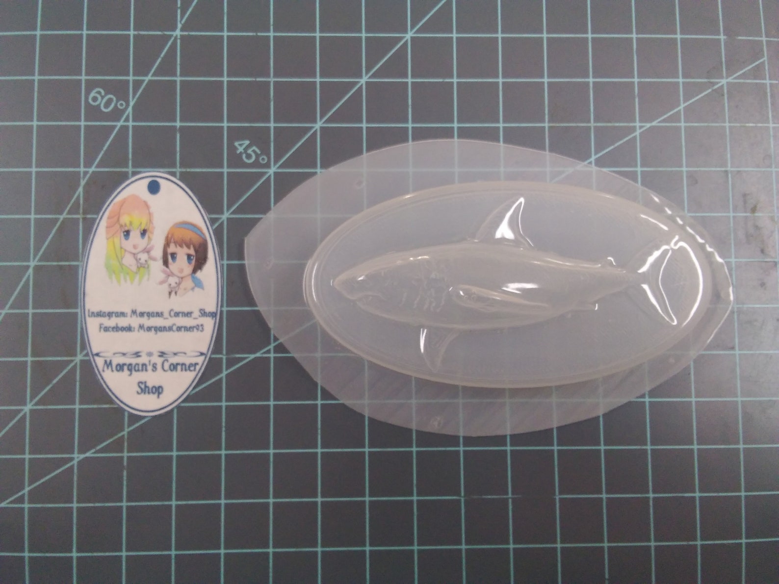 Shark Plastic Mold or Silicone Mold Bath Bomb Mold Soap | Etsy