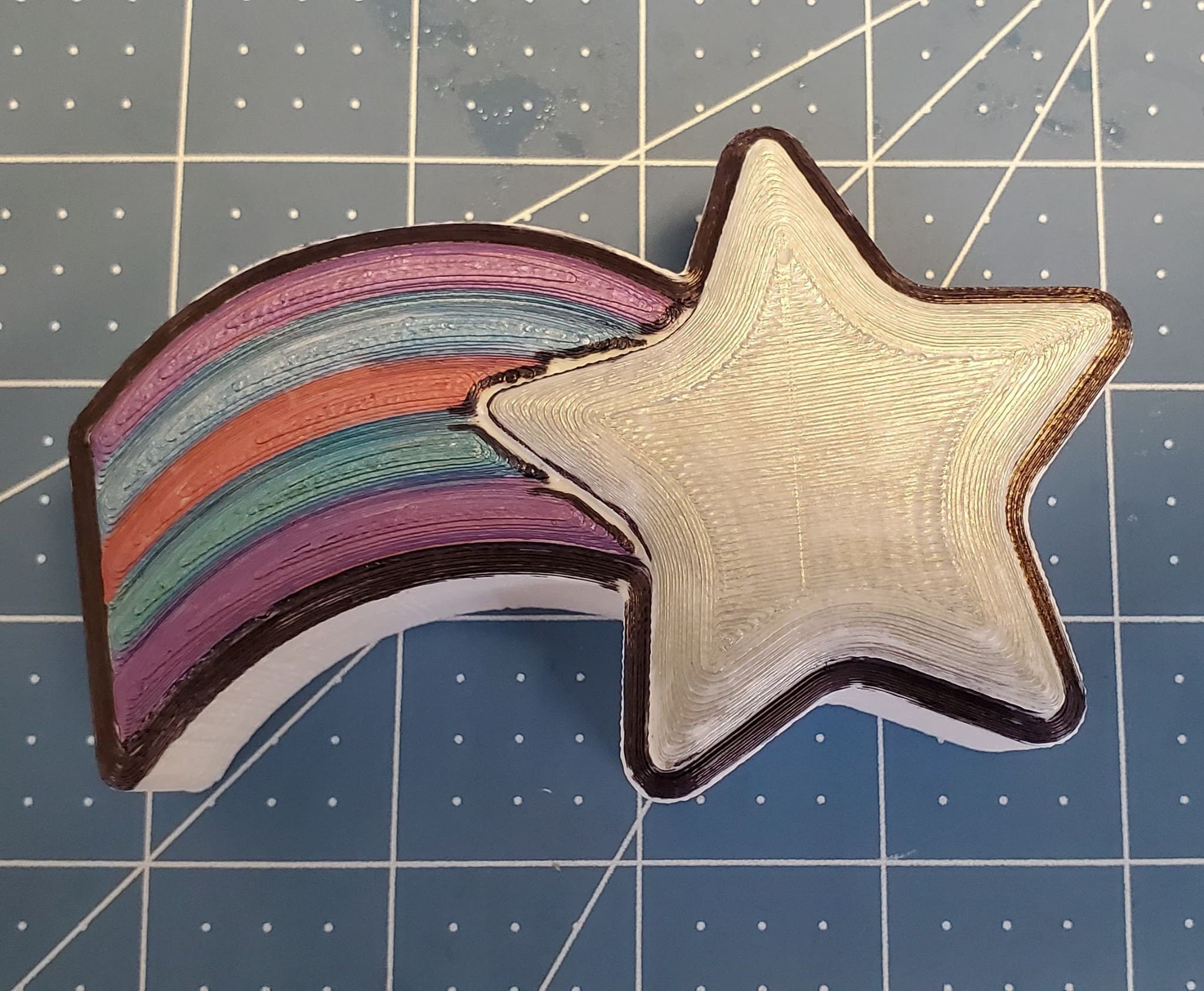 Shooting Star Plastic Mold or Silicone mold bath bomb mold | Etsy