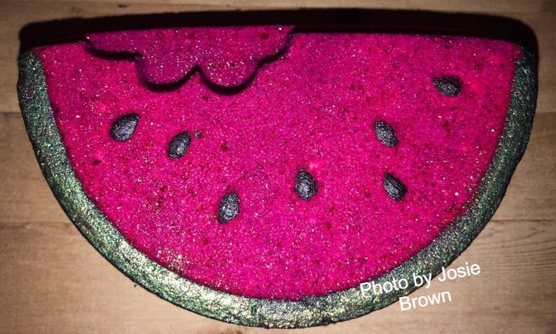 Watermelon Plastic Mold or Silicone Mold, Bath Bomb Mold, Soap Mold ...