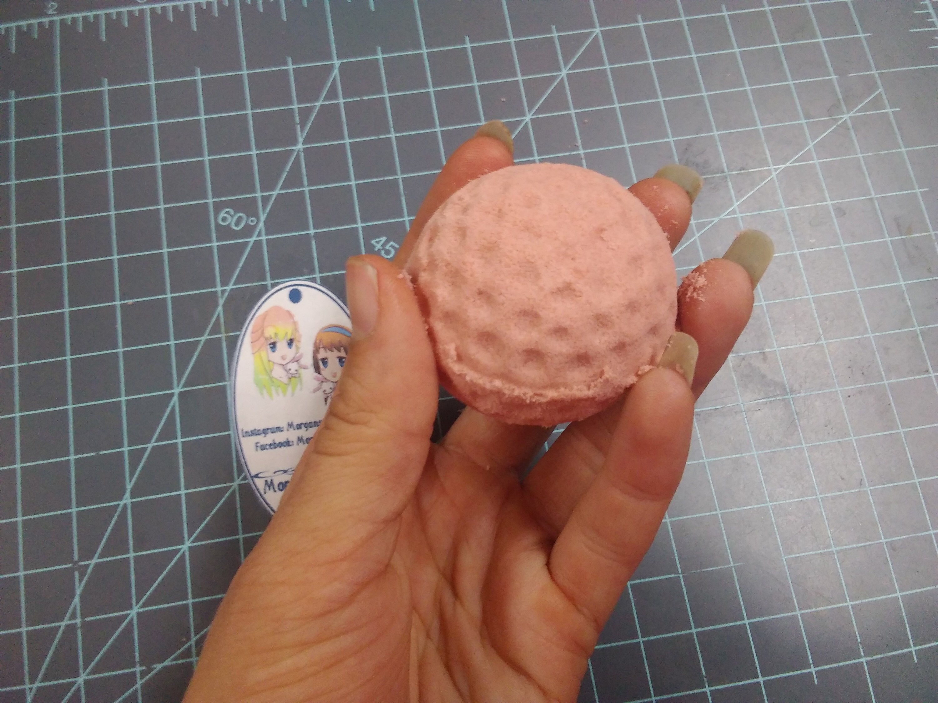 Golf Ball 2-part Plastic Mold, Bath Bomb Mold, Soap Mold, Golf Mold ...