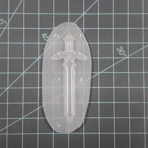 Sword Plastic Mold or Silicone Mold, Resin Mold, Soap Mold, Polymer ...