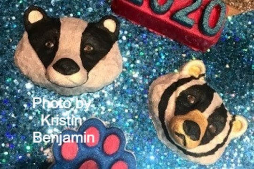Badger Head Plastic Mold, Badger Mold, Bath Bomb Mold, Soap Mold ...