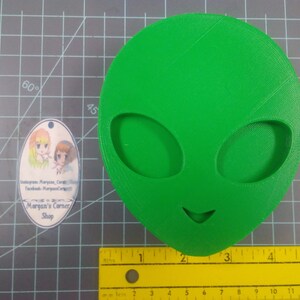 Alien Head Plastic Mold or Silicone Mold, Bath Bomb Mold, Soap Mold ...