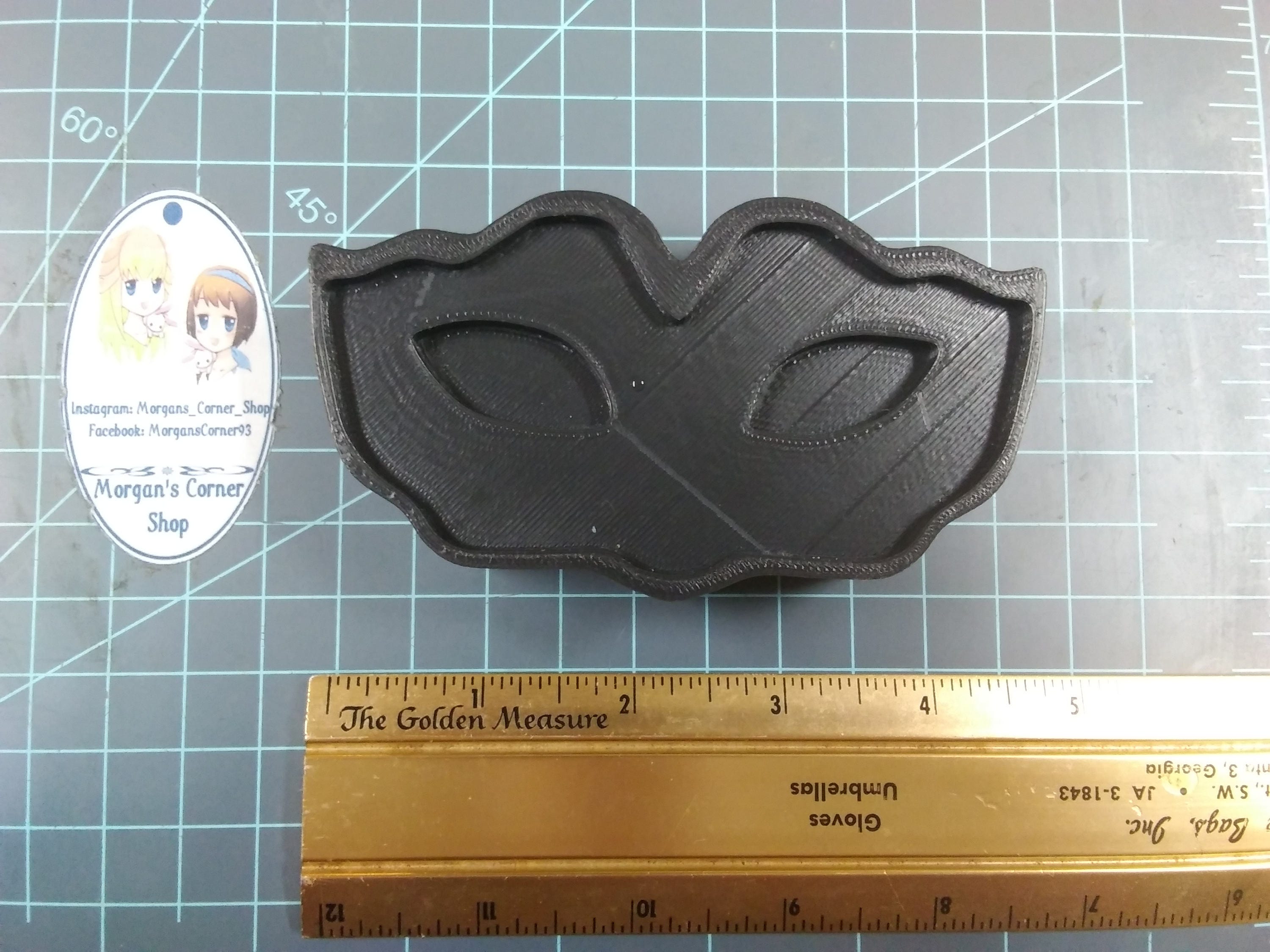 Mask Plastic Mold or Silicone Mold Masquerade mold soap | Etsy
