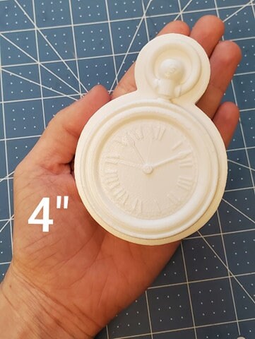 Pocket Watch Plastic Mold or Silicone Mold, Bath Bomb Mold, Soap Mold ...