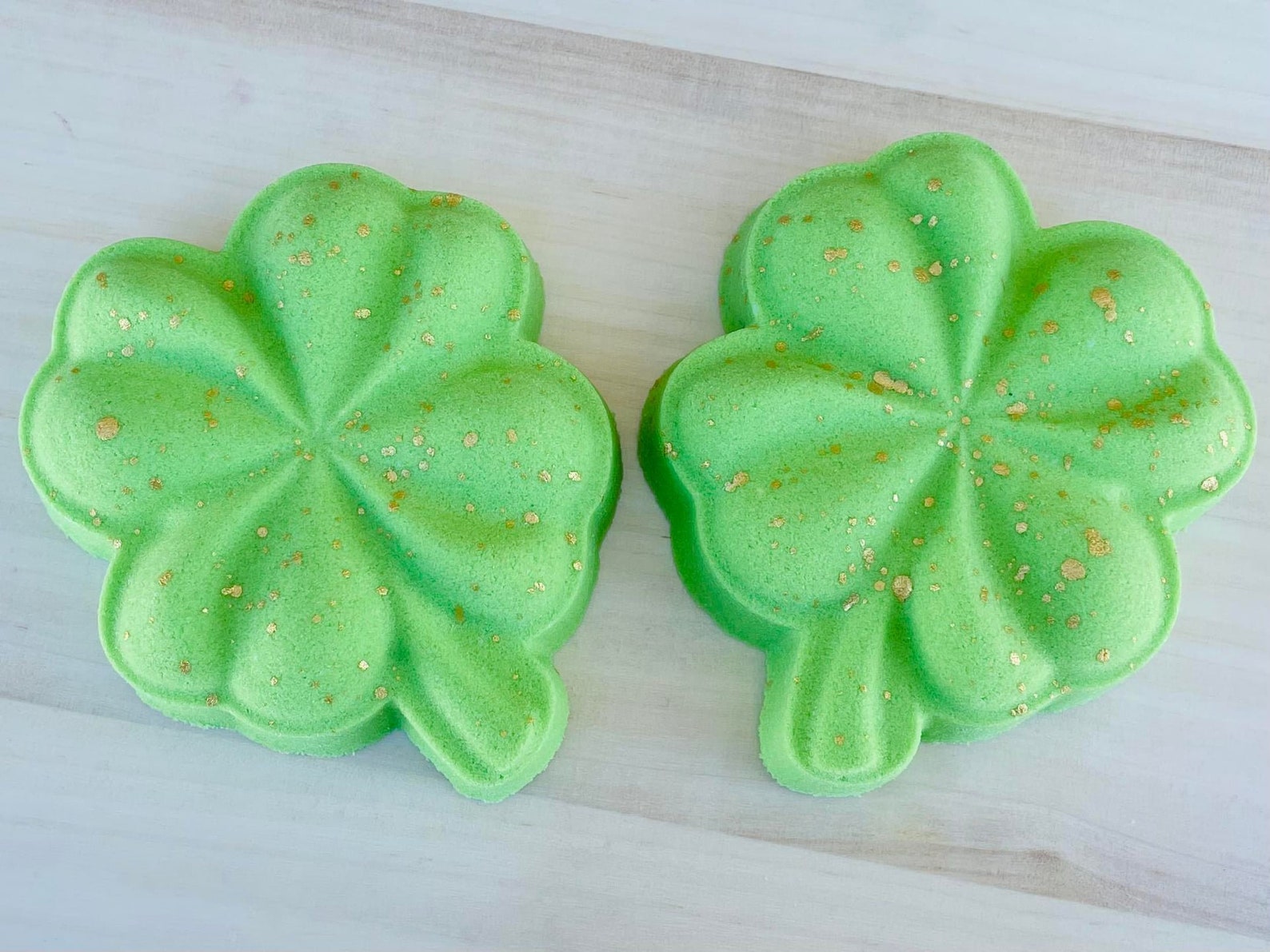 Four Leaf Clover Plastic Mold or Silicone Mold, Bath Bomb Mold, Soap ...