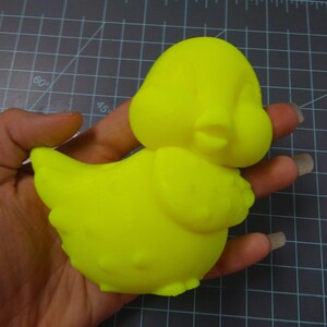 Chick Plastic Mold or Silicone Mold, Bath Bomb Mold, Soap Mold, Chicken ...