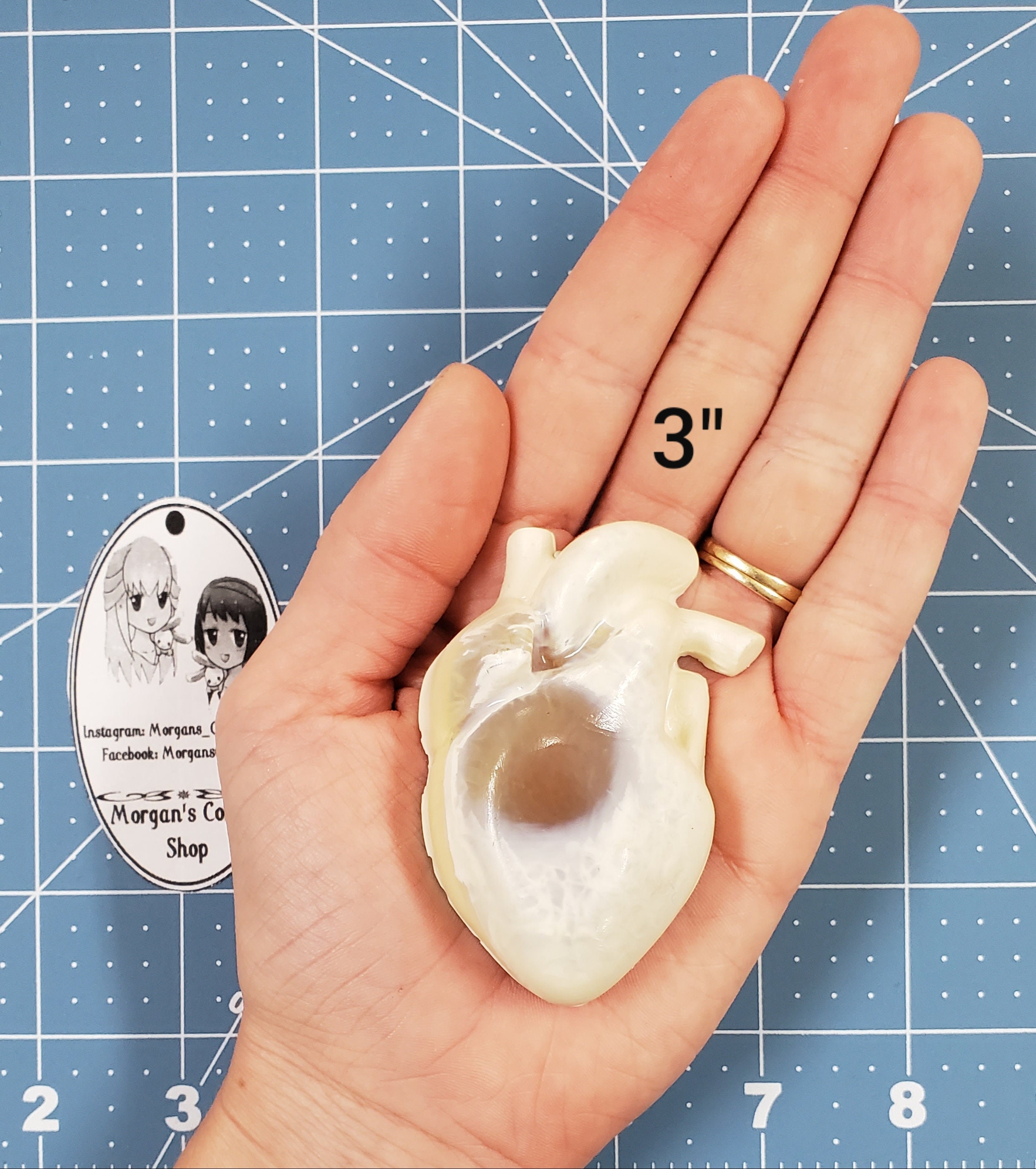 Human Heart Plastic Mold or Silicone Mold Resin Mold Heart - Etsy Canada