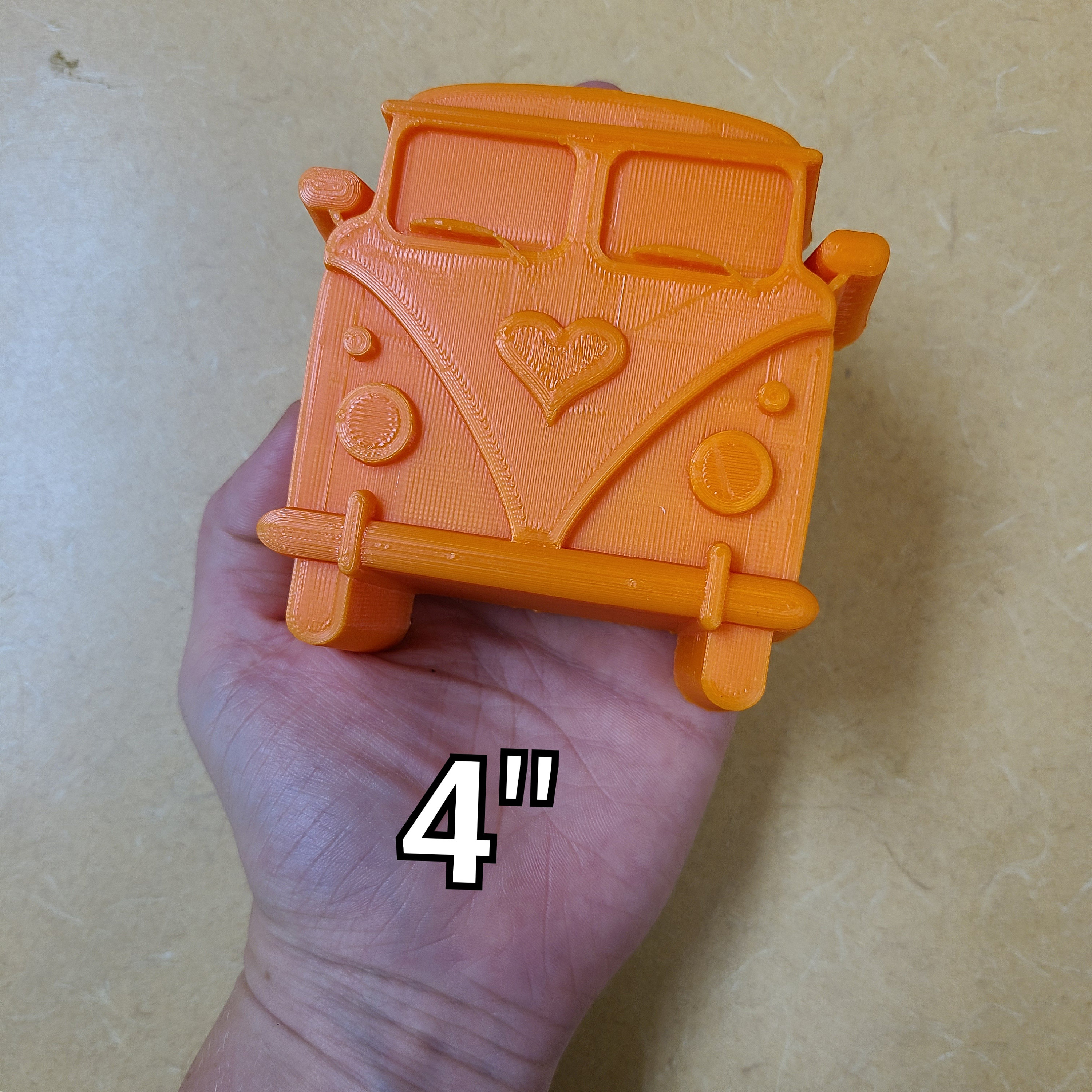 Simple VW Bus Plastic Mold or Silicone Mold Bath Bomb Mold - Etsy