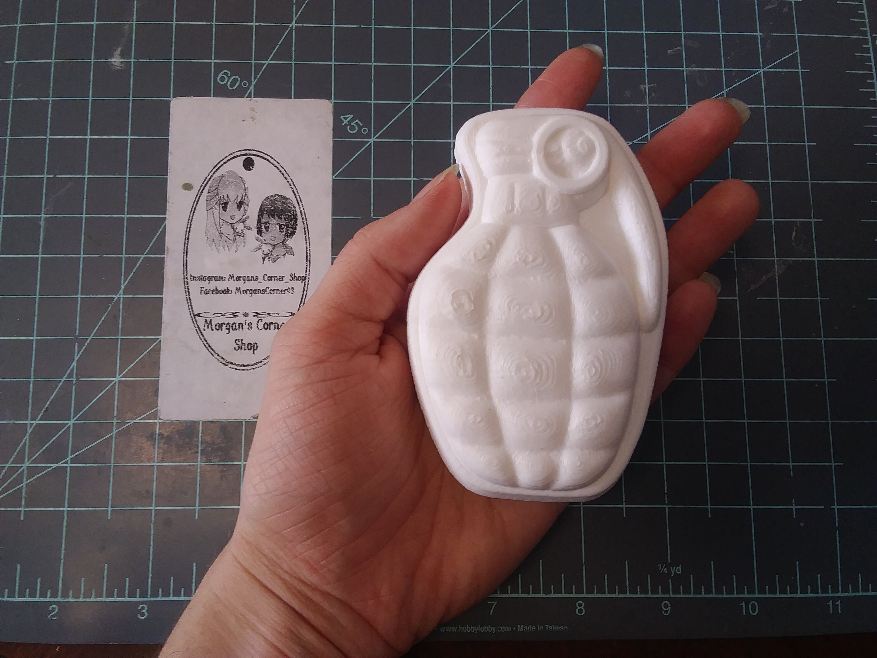 Simple Grenade Plastic Mold or Silicone Mold Bath Bomb Mold - Etsy