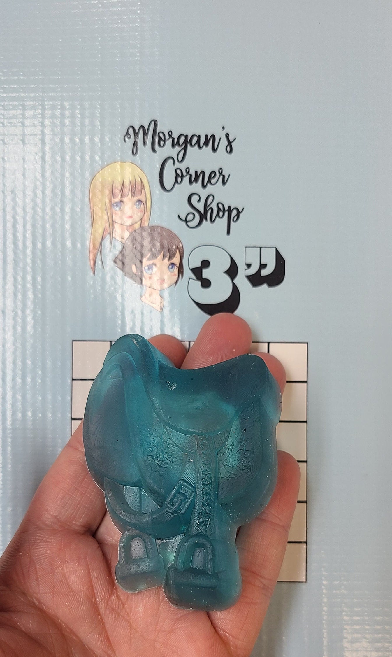 Western Saddle Plastic Mold or Silicone Mold, Bath Bomb Mold, Soap Mold ...