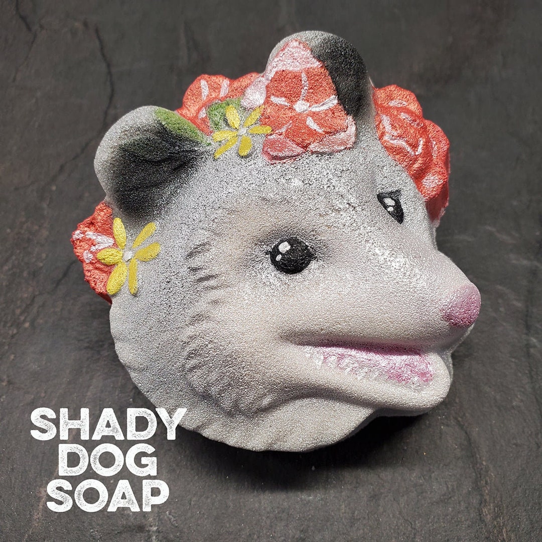 Opossum Head Plastic Mold or Silicone Mold, Bath Bomb Mold, Soap Mold ...