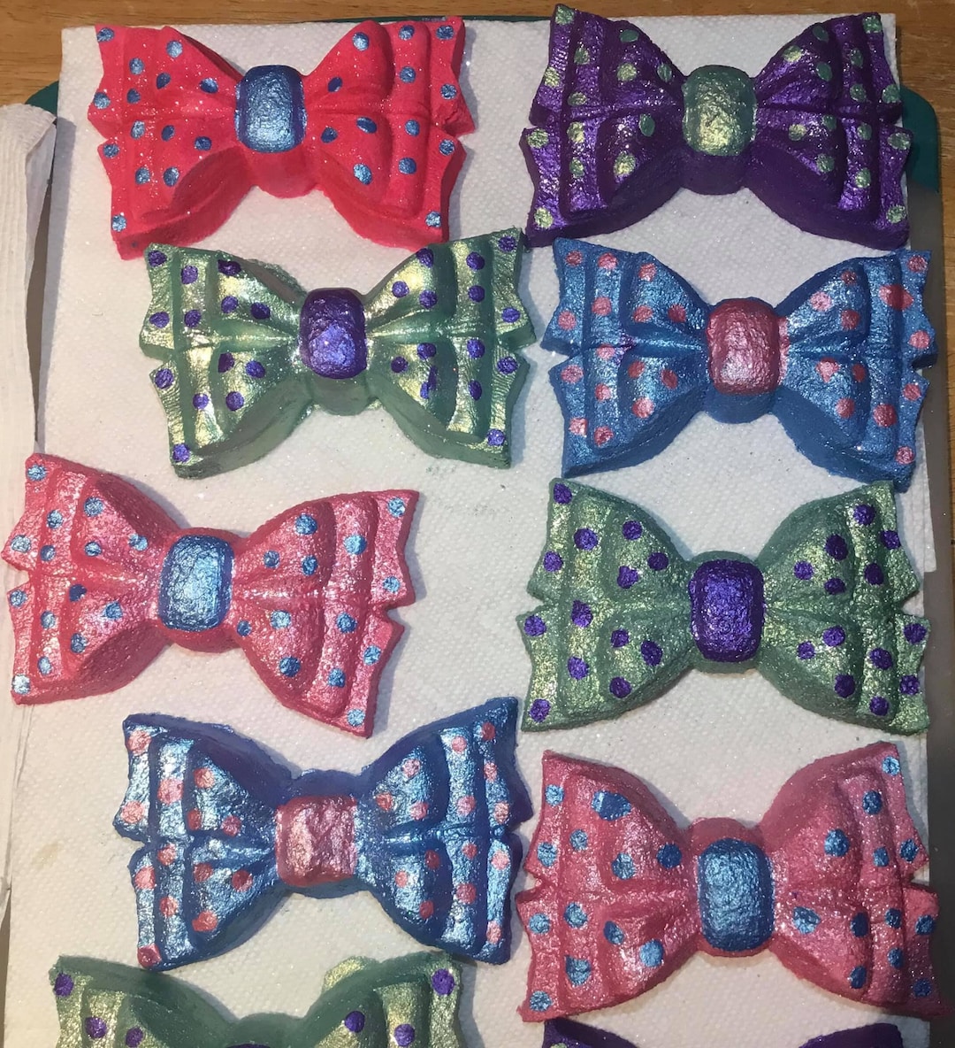 Perfect Bow #1 Plastic Mold or Silicone Mold, Bath Bomb Mold, Soap Mold ...