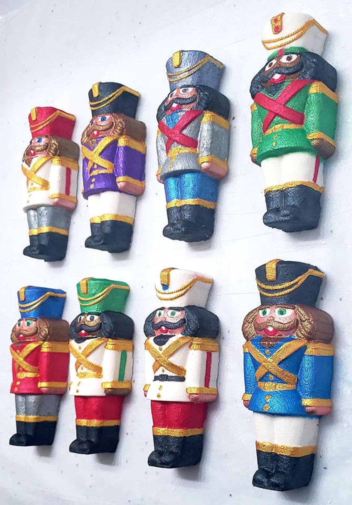 Nutcracker Plastic Mold or Silicone Mold Bath Bomb Mold Soap | Etsy