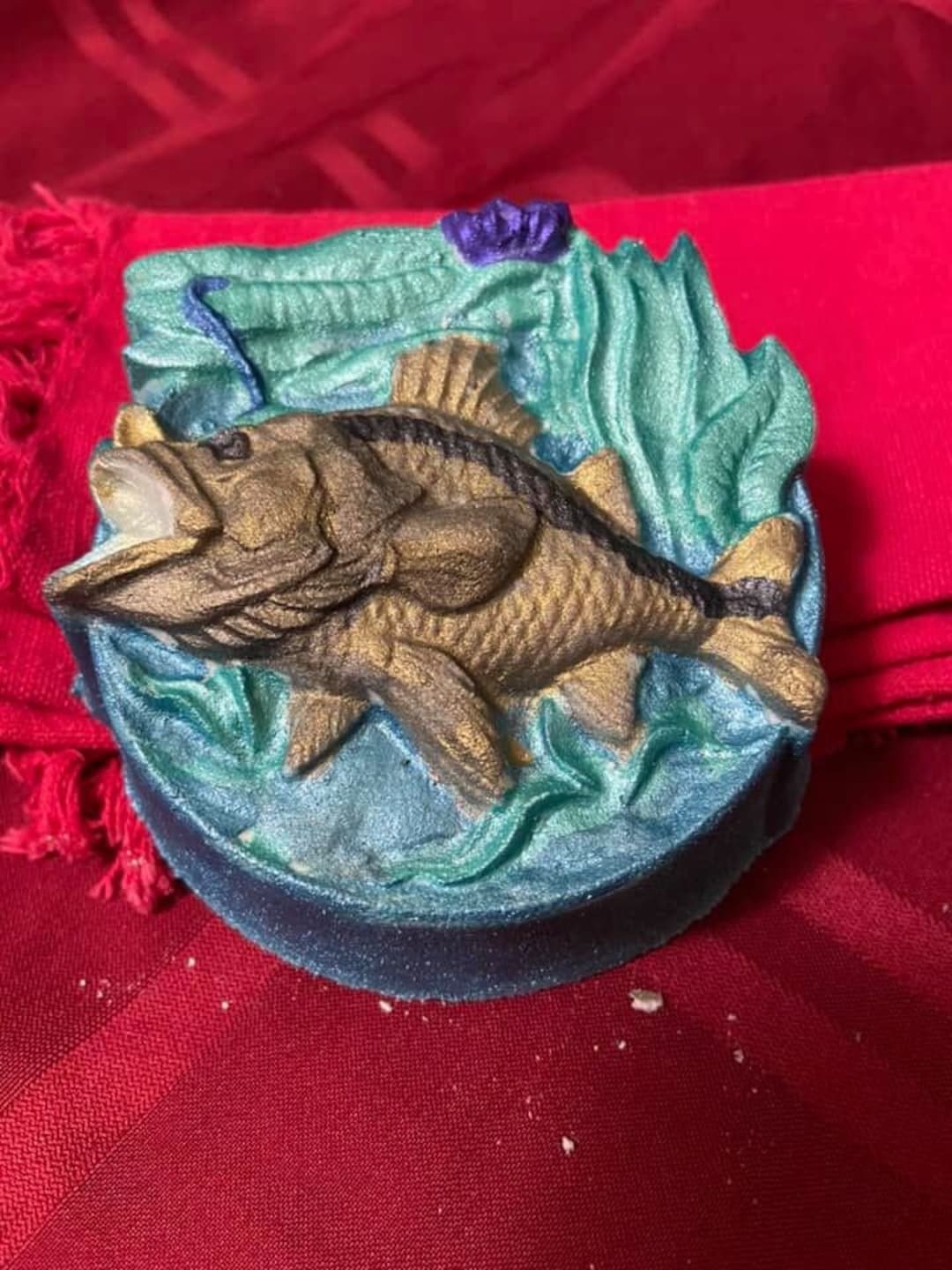Large Mouth Bass Plastic Mold or Silicone Mold, Bath Bomb Mold, Soap ...