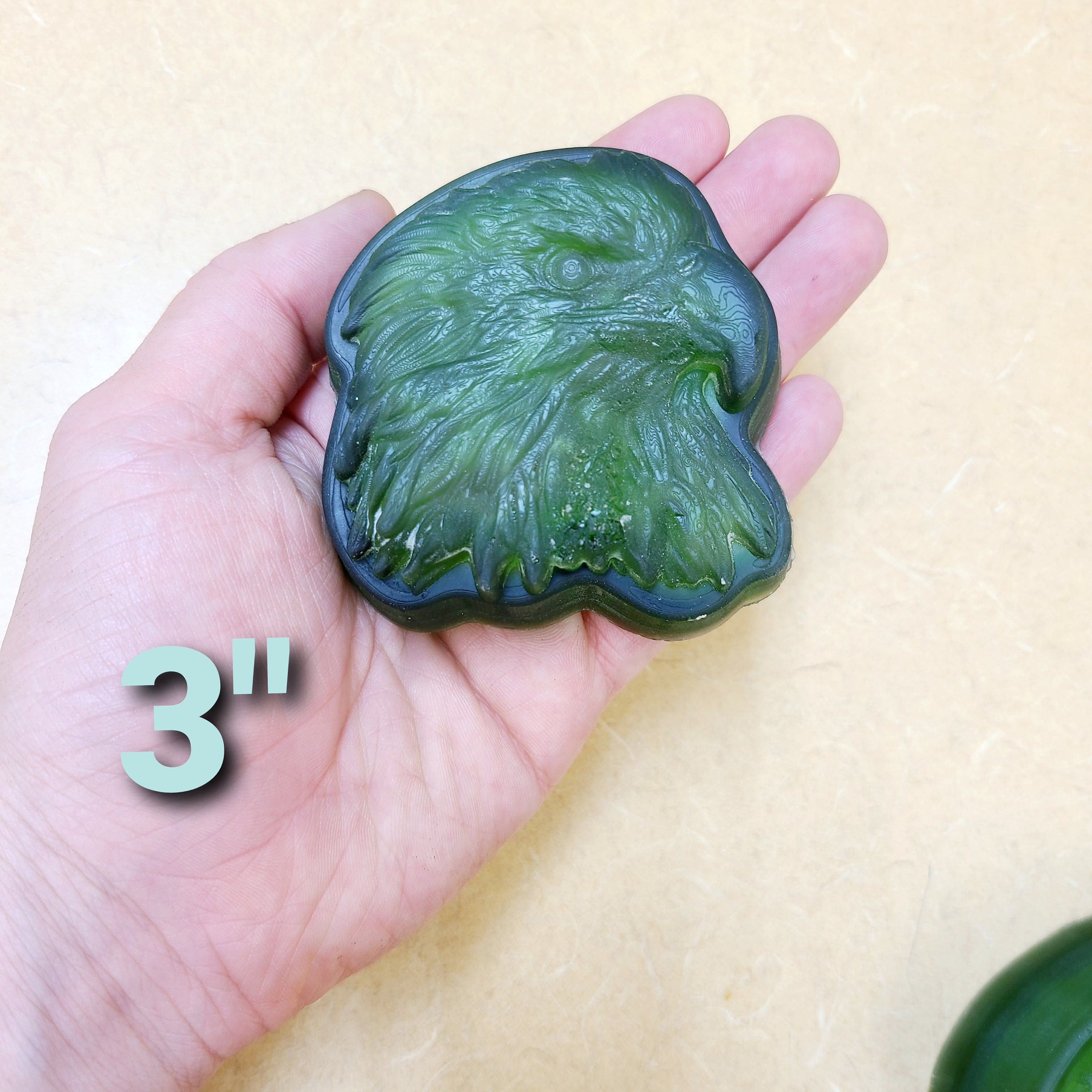 Eagle Head Plastic Mold or Silicone mold bath bomb mold soap | Etsy