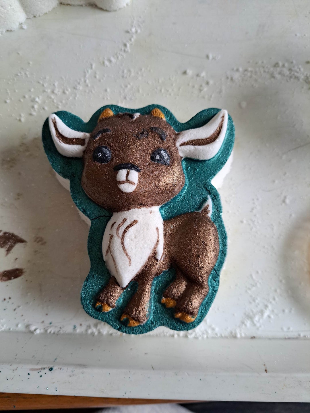 Baby Goat Plastic Mold or Silicone Mold, Bath Bomb Mold, Soap Mold ...