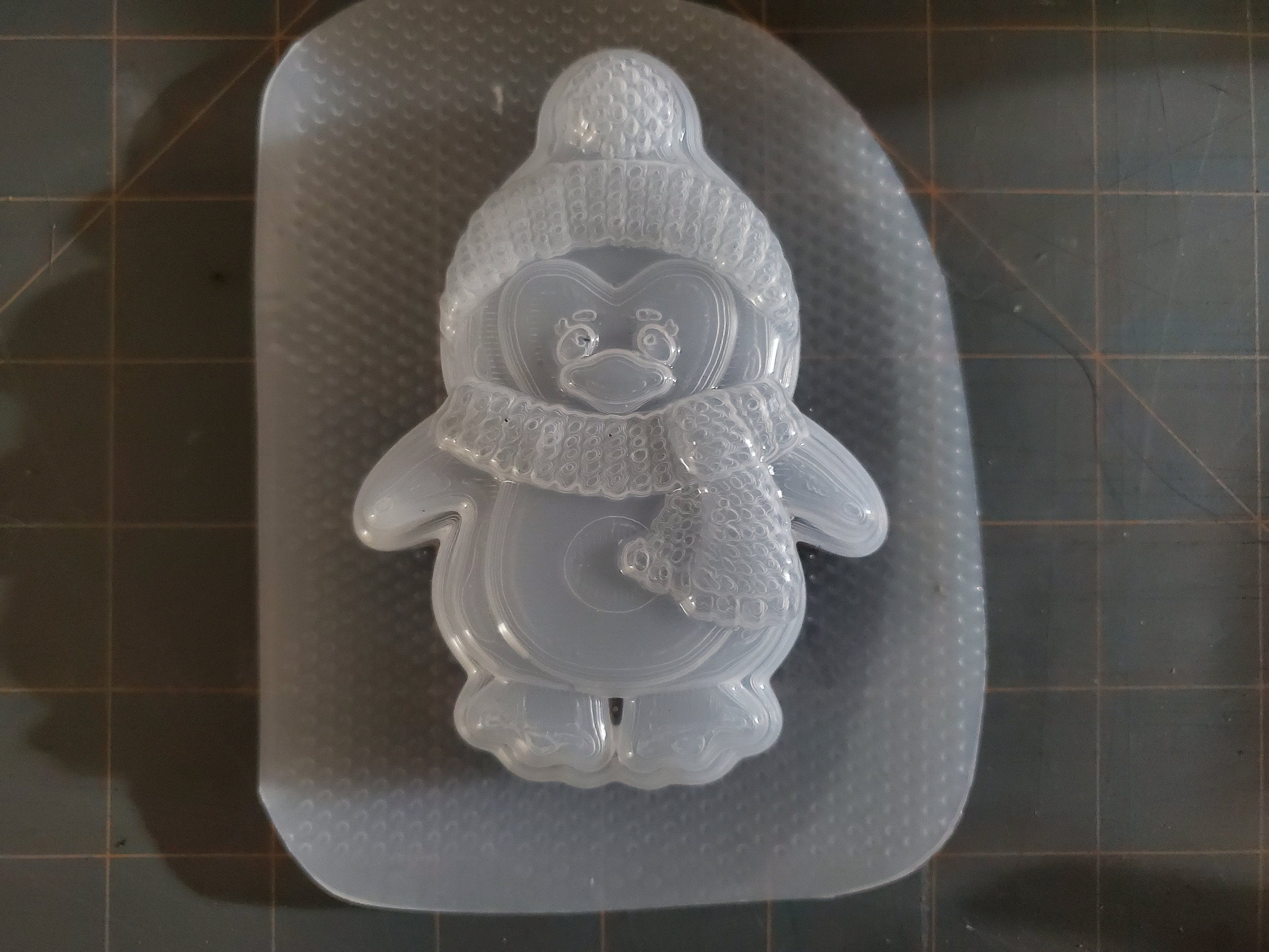 Winter Penguin Plastic Mold or Silicone Mold Bath Bomb Mold - Etsy ...