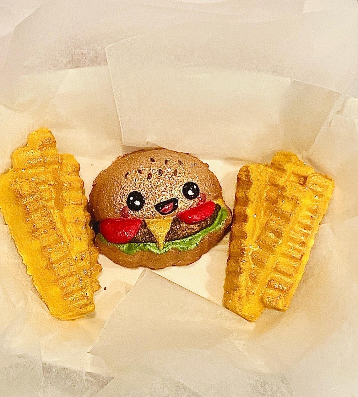 Crinkle French Fries Plastic Mold or Silicone Mold, Bath Bomb Mold ...