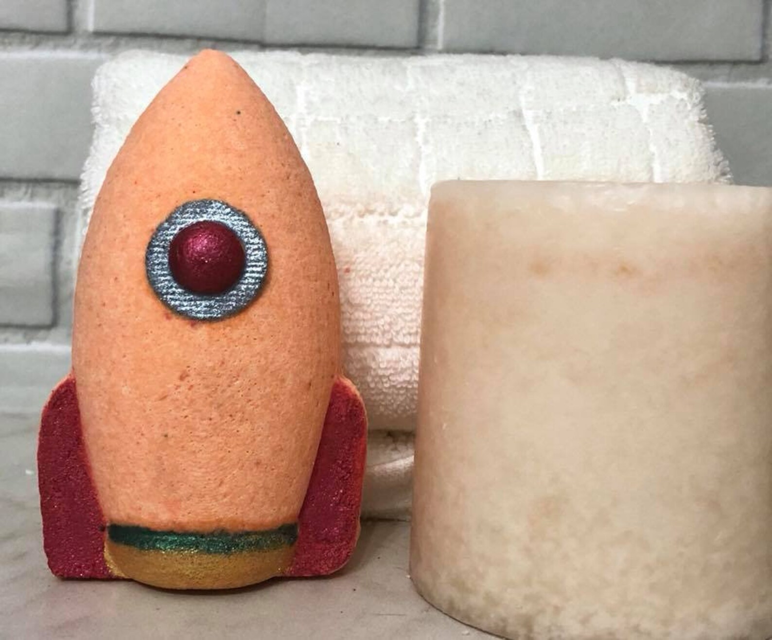 Rocket 2-part Plastic Mold, Bath Bomb Mold, Soap Mold, Spaceship Mold ...