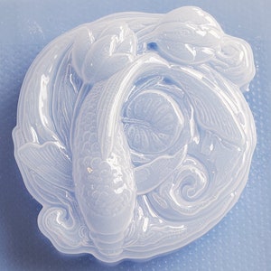 Koi Fish Pond Plastic or Silicone Mold Bath Bomb Mold Soap | Etsy