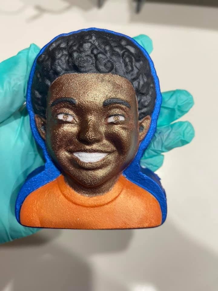 Cutie Boy 1 Plastic Mold or Silicone mold bath bomb mold | Etsy