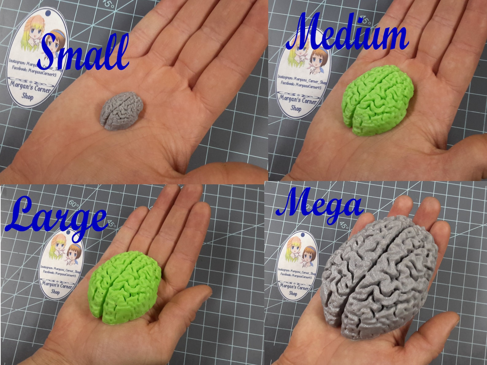 Human Brain Plastic Mold or silicone mold Resin Mold brain | Etsy