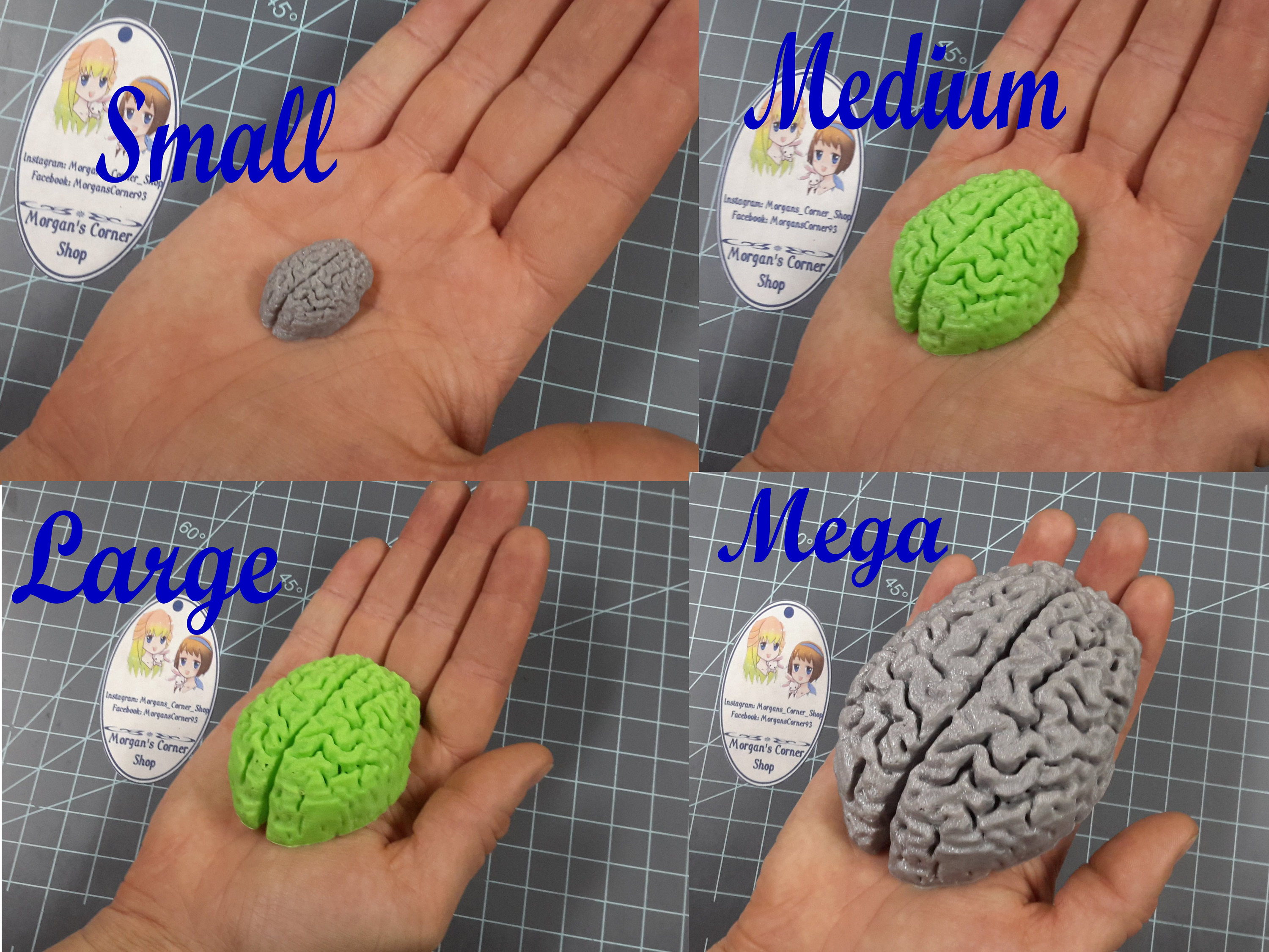 Human Brain Plastic Mold or Silicone Mold Resin Mold Brain - Etsy Singapore