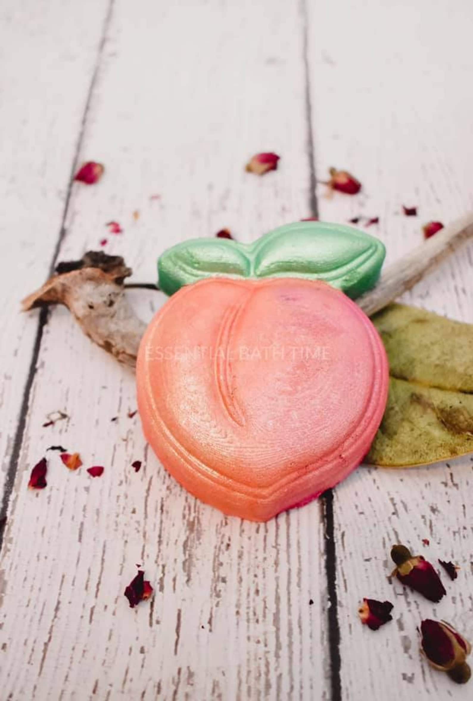 Peach Plastic Mold or Silicone Mold Bath Bomb Mold Soap - Etsy Canada