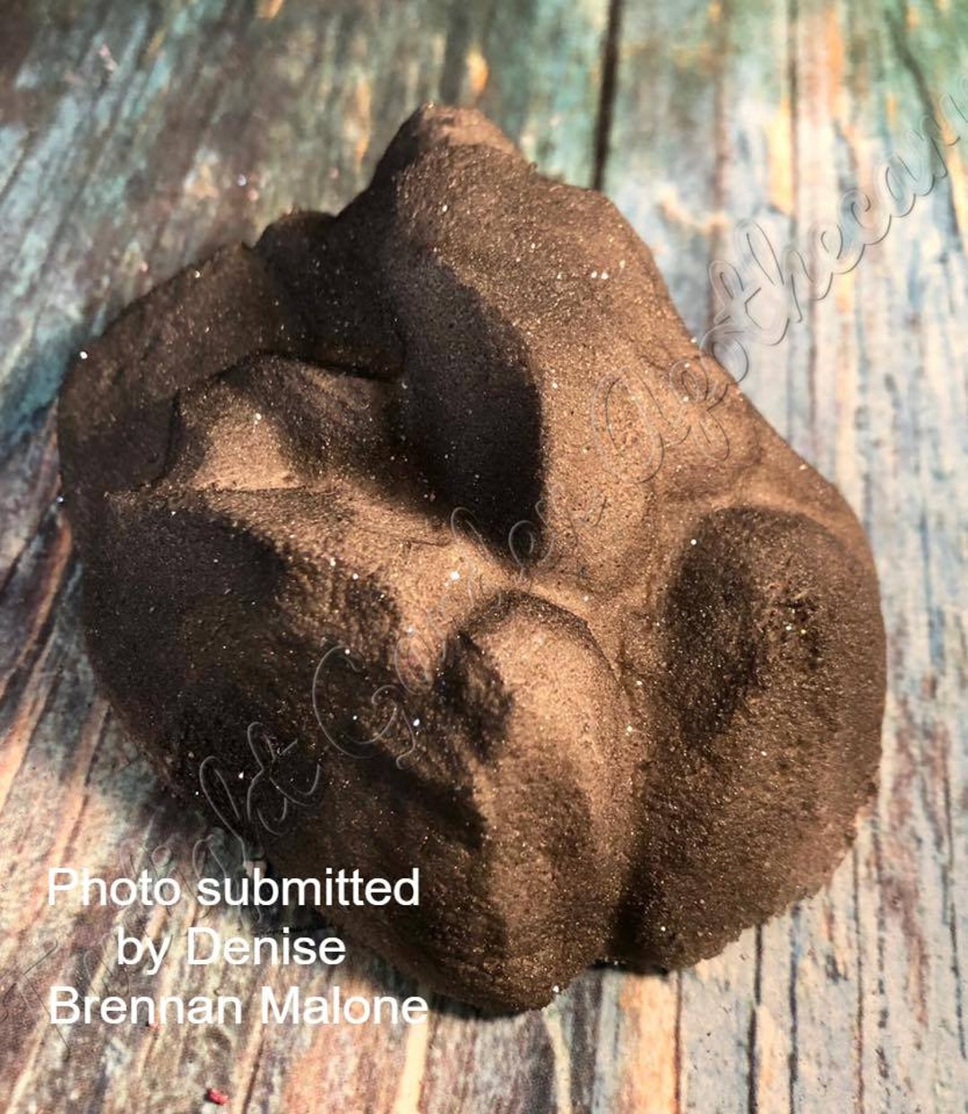 Lump of Coal Plastic Mold or Silicone Mold, Bath Bomb Mold, Soap Mold ...