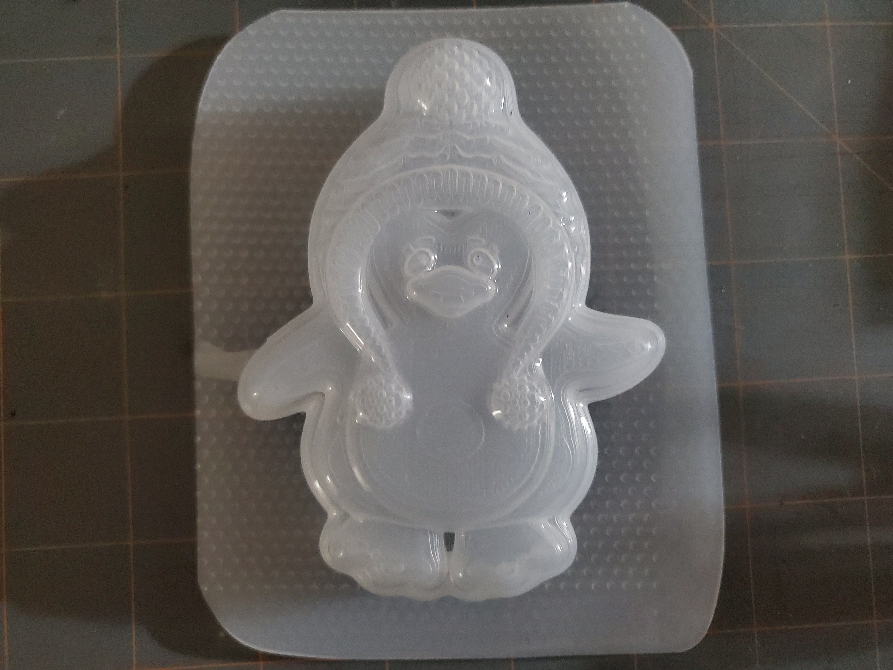 Winter Penguin Plastic Mold or Silicone Mold Bath Bomb Mold - Etsy ...