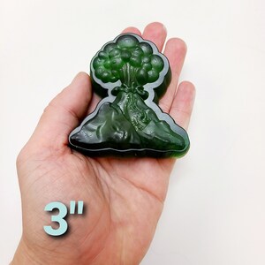 Volcano Plastic Mold or Silicone Mold, Bath Bomb Mold, Soap Mold ...