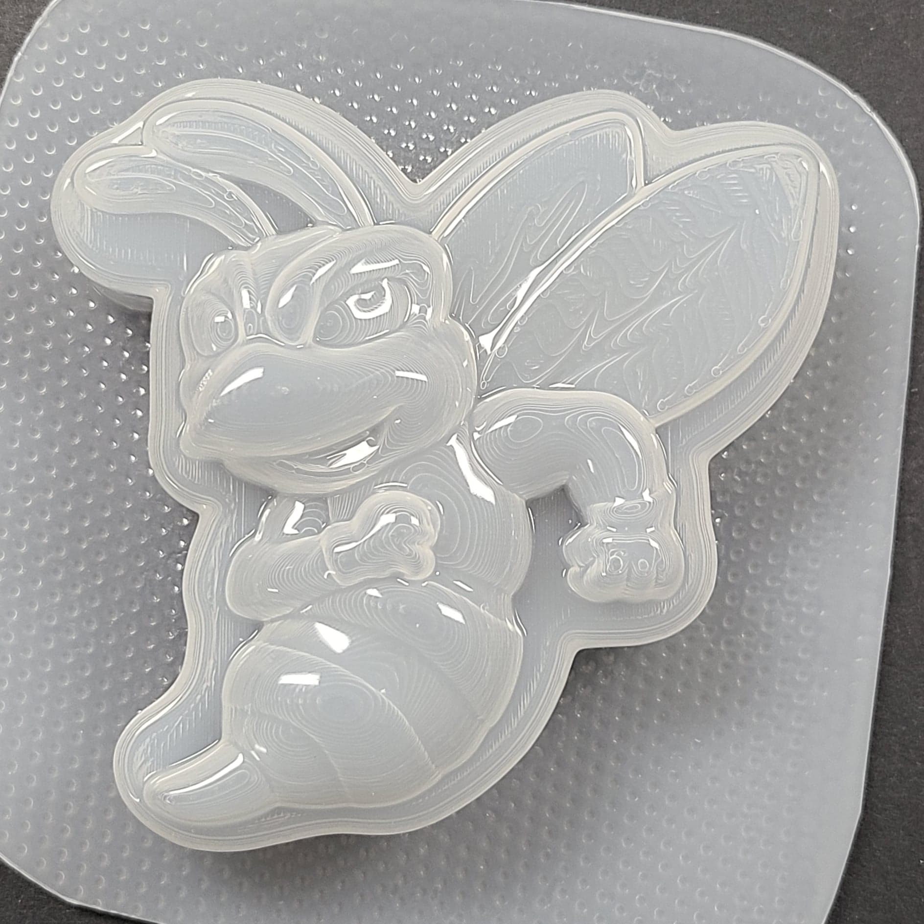Cartoon Hornet Plastic Mold or Silicone Mold, Bathbomb Mold, Soap Mold ...