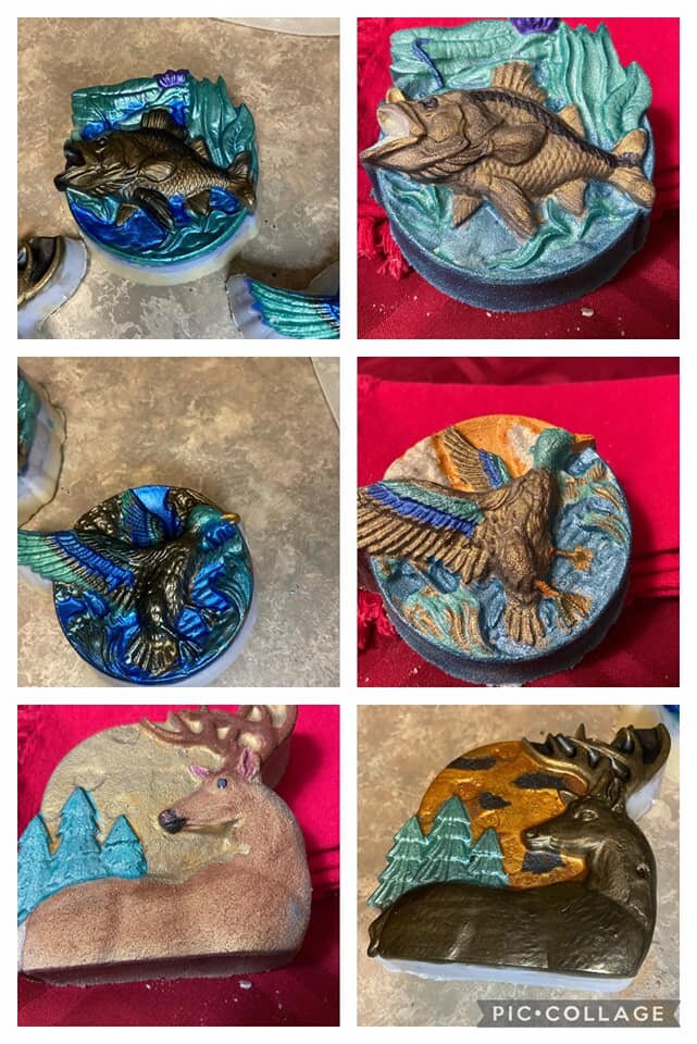 Large Mouth Bass Plastic Mold or Silicone Mold, Bath Bomb Mold, Soap ...