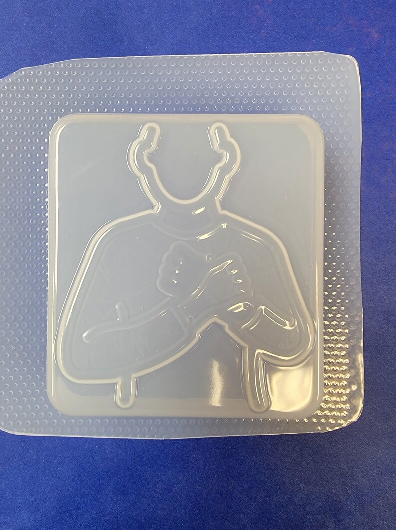 American Sign Language ASL Love Plastic Mold or Silicone Mold - Etsy